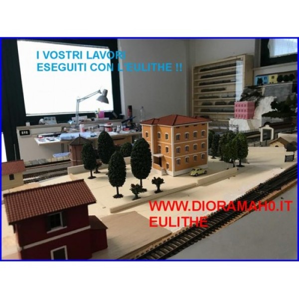 EULITHE Foglio 400x400 spessore 18 mm DioramaH0