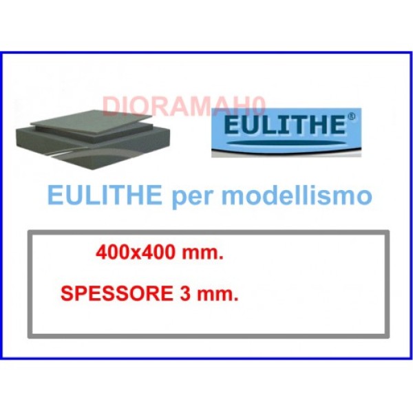 EULITHE Foglio 400x400 spessore 3 mm DioramaH0